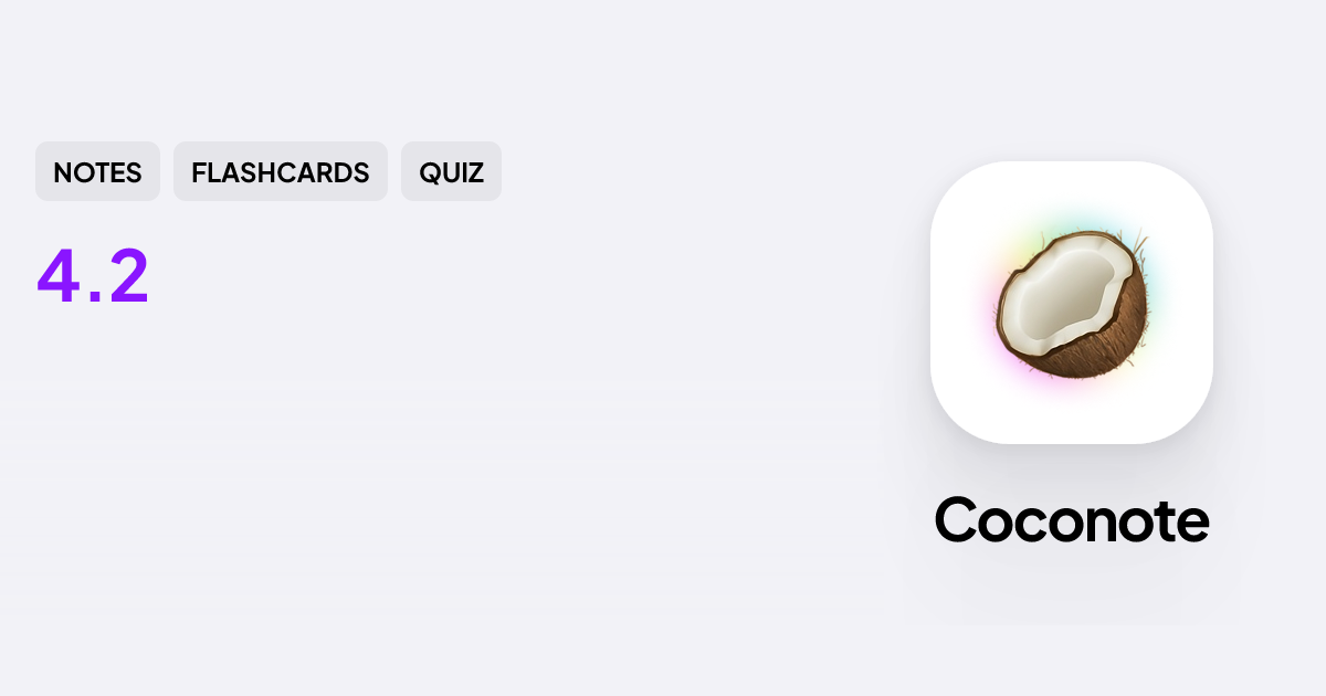 4.2 | Coconote