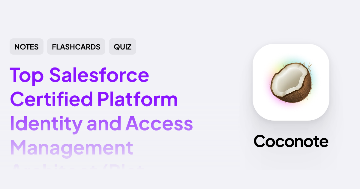 Top Salesforce Certified Platform Identity and Access Management ...