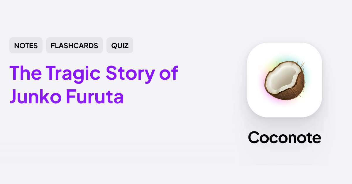 The Tragic Story of Junko Furuta | Coconote